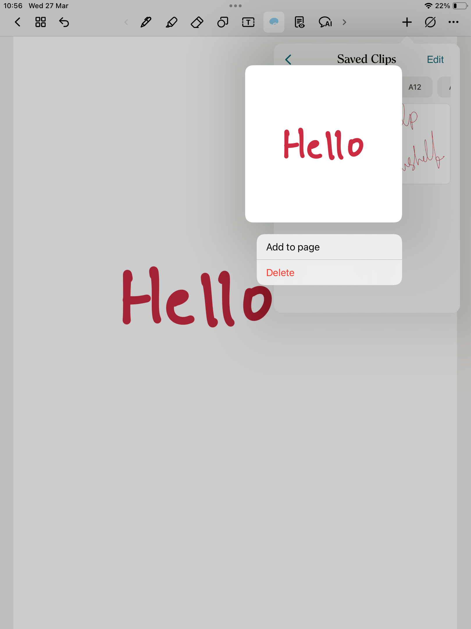 Introducing Snippets / Saved Clips/ Custom Stickers! – Noteshelf Support