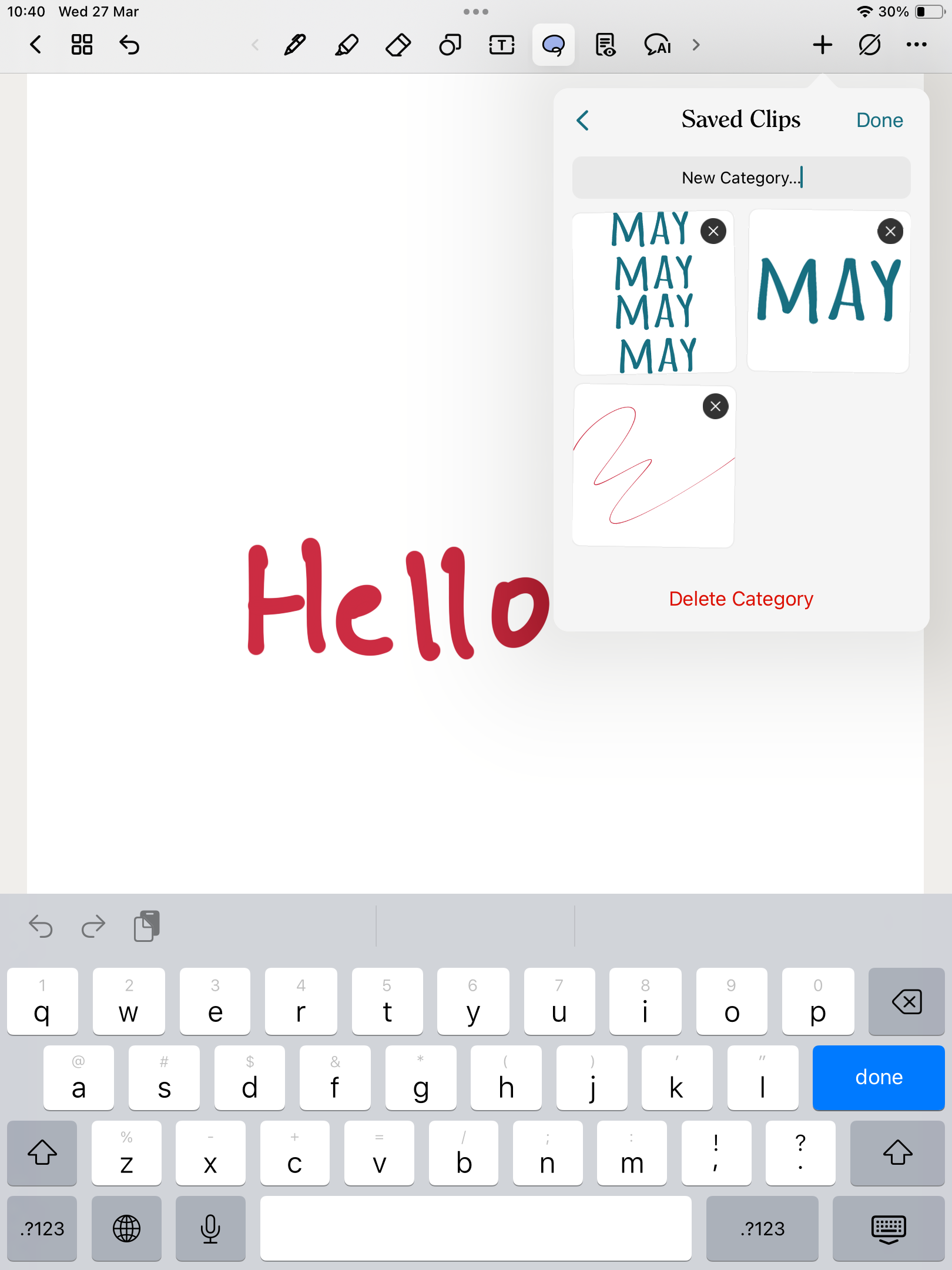 Introducing Snippets / Saved Clips/ Custom Stickers! – Noteshelf Support